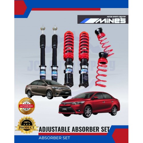 Adjustable Absorber-High Low Body Shift-Toyota Vios (2013+)-MINES ...