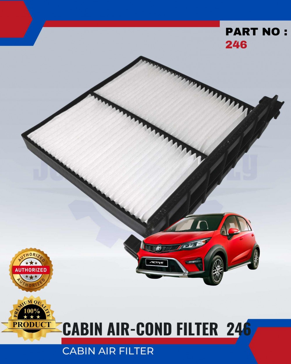 Cabin Air-Cond Filter-Proton Iriz-246-IRIZ | JCA AUTO SUPPLY