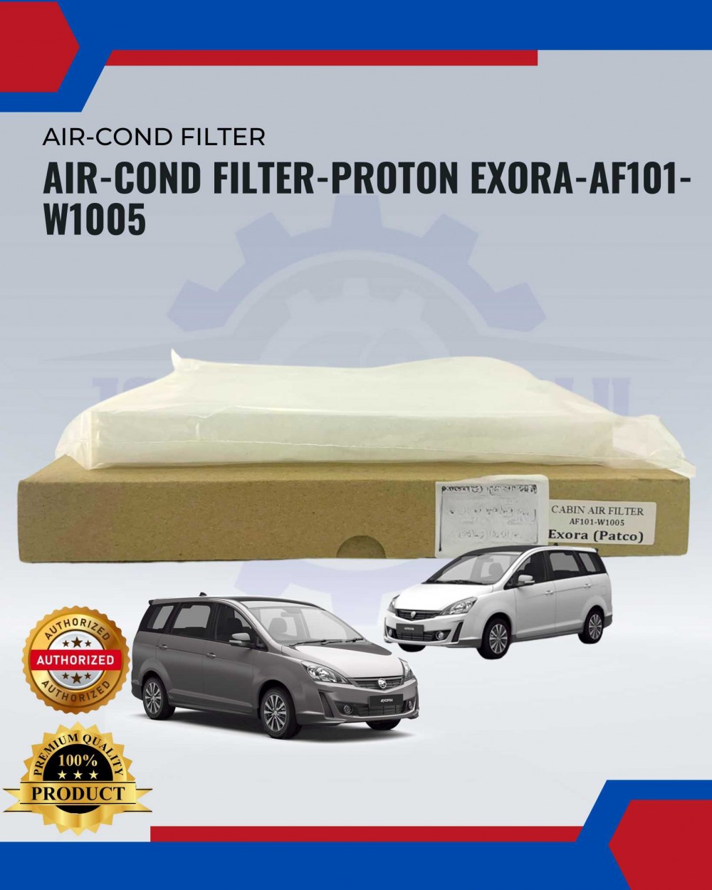 Air-Cond Filter-Proton Exora-AF101-W1005 | JCA AUTO SUPPLY