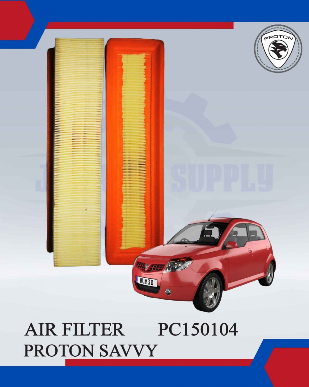 Air Filter-Proton Savvy 2005-2008-Proton Original-PC150104 | JCA AUTO ...