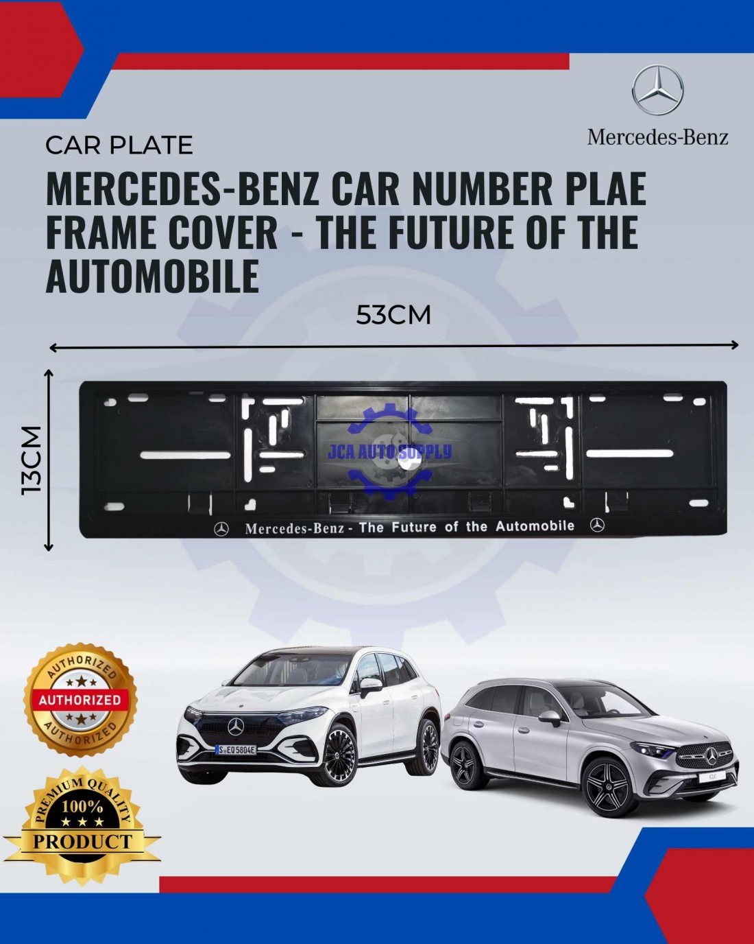 Mercedes-Benz Car Number Plate Frame Cover - The Future Of The ...