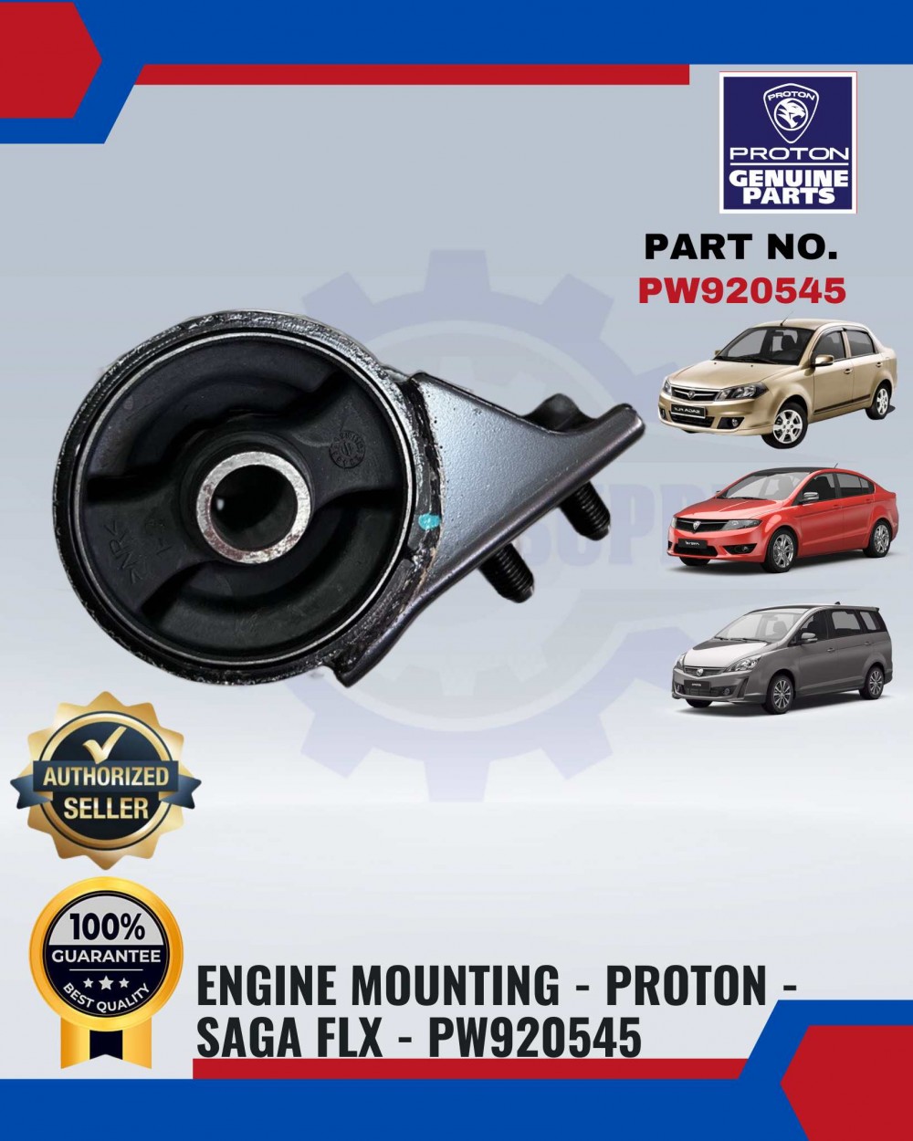 Engine Mounting-Proton Saga Blm-Flx-Preve-Exora-PROTON-PW920545 | JCA ...