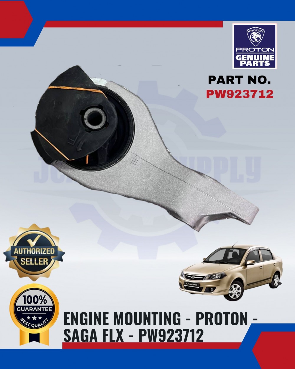 Engine Mounting-Proton Saga Blm Flx-Preve-Exora-PROTON-PW923712 | JCA ...