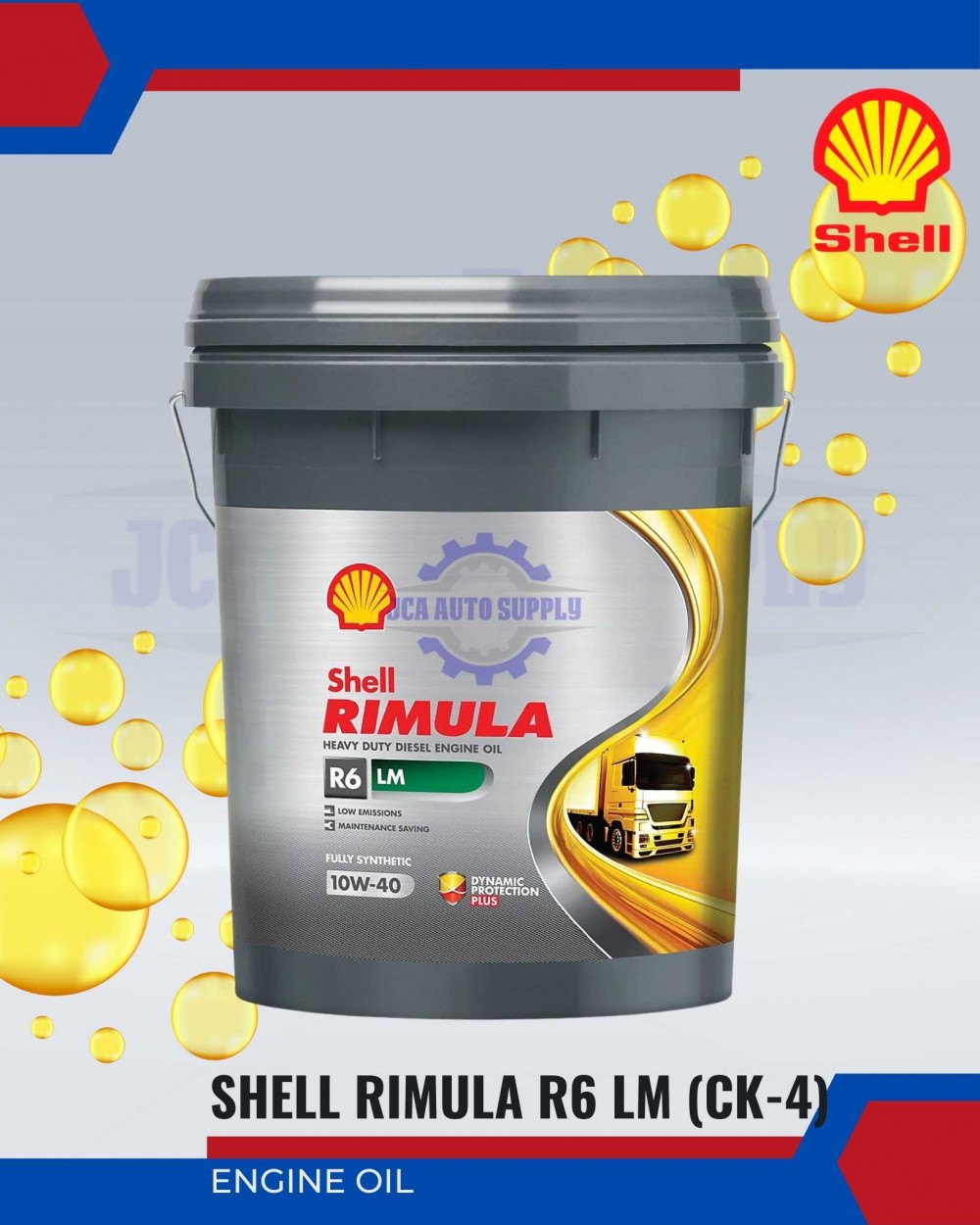 Shell Rimula R6 LM (CK-4) Engine Oil | JCA AUTO SUPPLY
