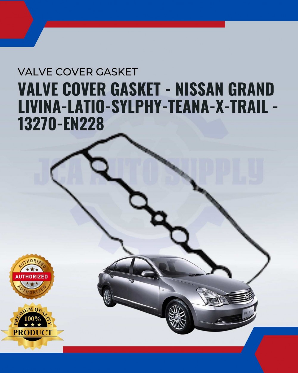 Valve Cover Gasket-Nissan Grand Livina-Latio-Sylphy-Teana-X-Trail-13270 ...