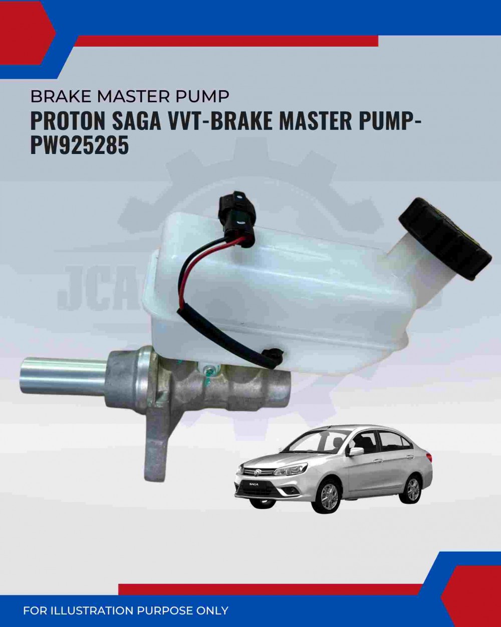 Proton Saga VVT-Brake Master Pump-PW925285 | JCA AUTO SUPPLY