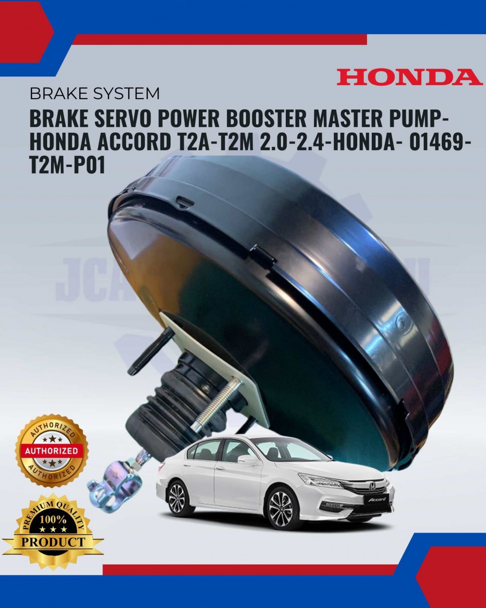 Brake Servo Power Booster Master Pump-Honda Accord T2A-T2M 2.0-2.4 ...