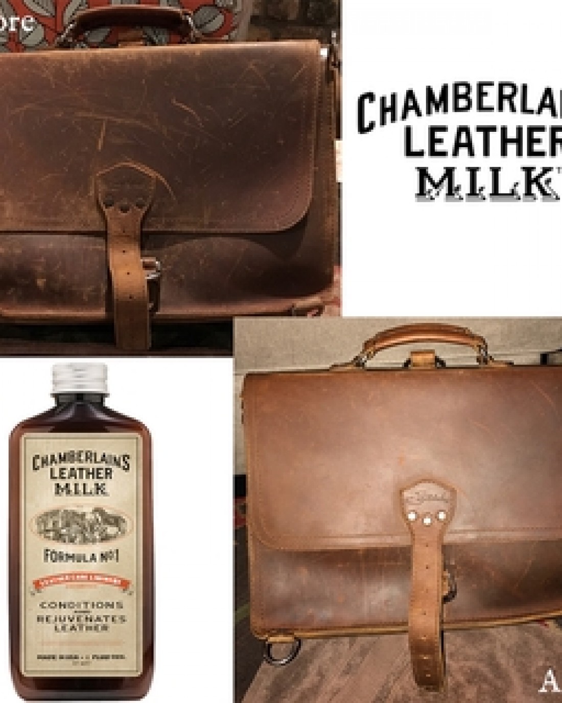 Chamberlain's Leather Milk Leather Care Liniment No 1 Leather ...