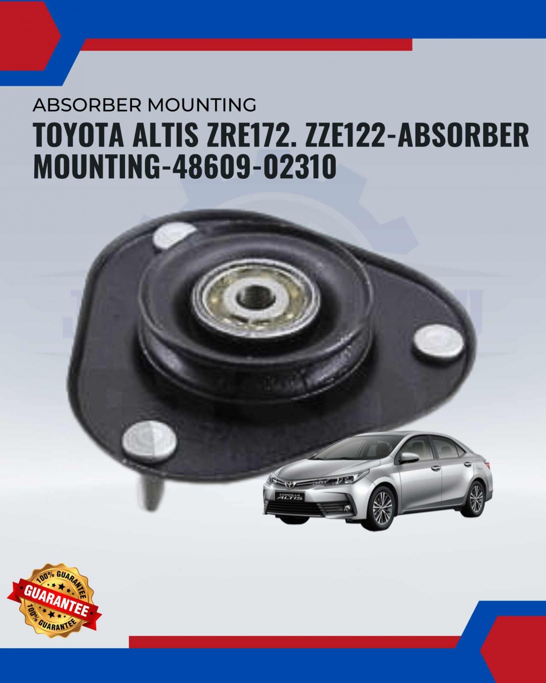 Toyota Altis ZRE172. ZZE122 Engine Mounting-48609-02310 | JCA AUTO SUPPLY