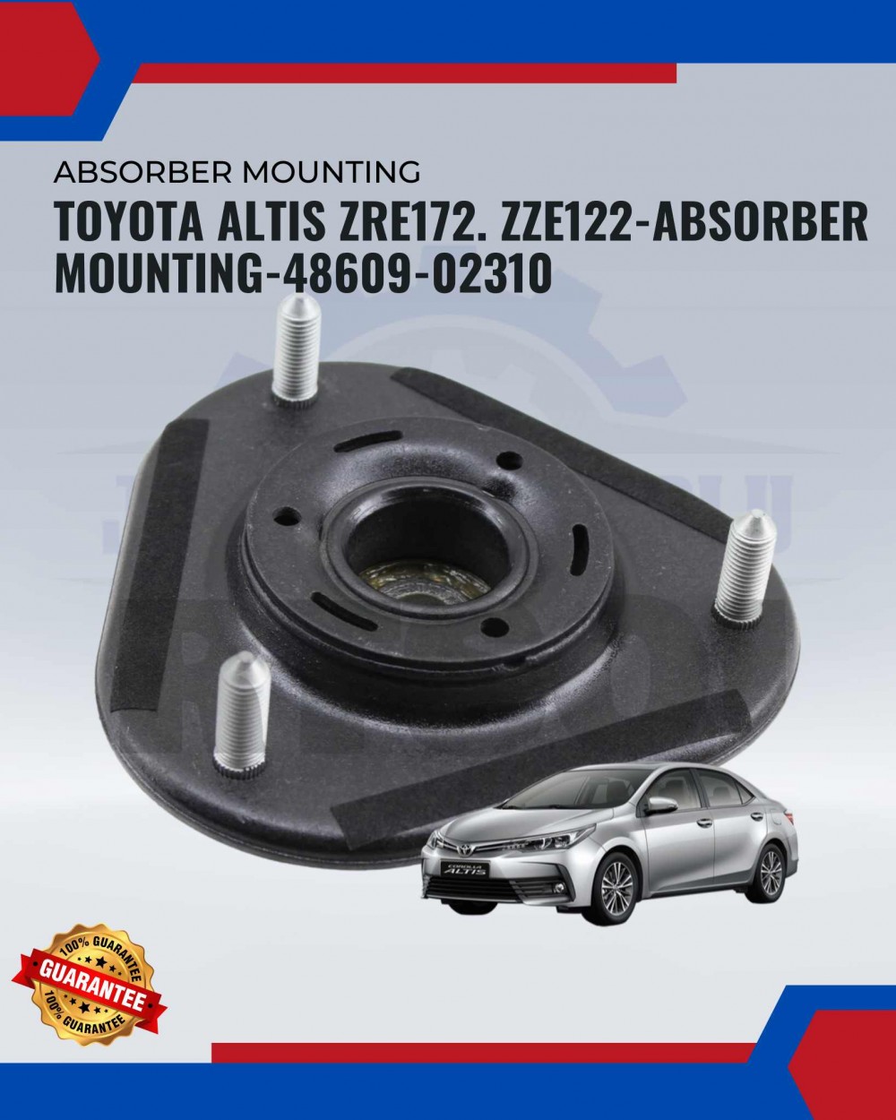 Toyota Altis ZRE172. ZZE122 Engine Mounting-48609-02310 | JCA AUTO SUPPLY