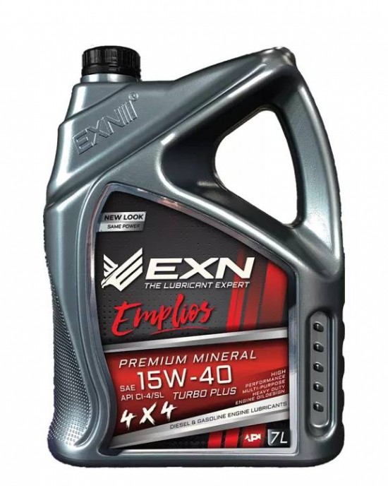 EXN – EMPLIOS -SAE 15W40 API CI-4/SL – TURBO PLUS | EXN | JCA AUTO SUPPLY