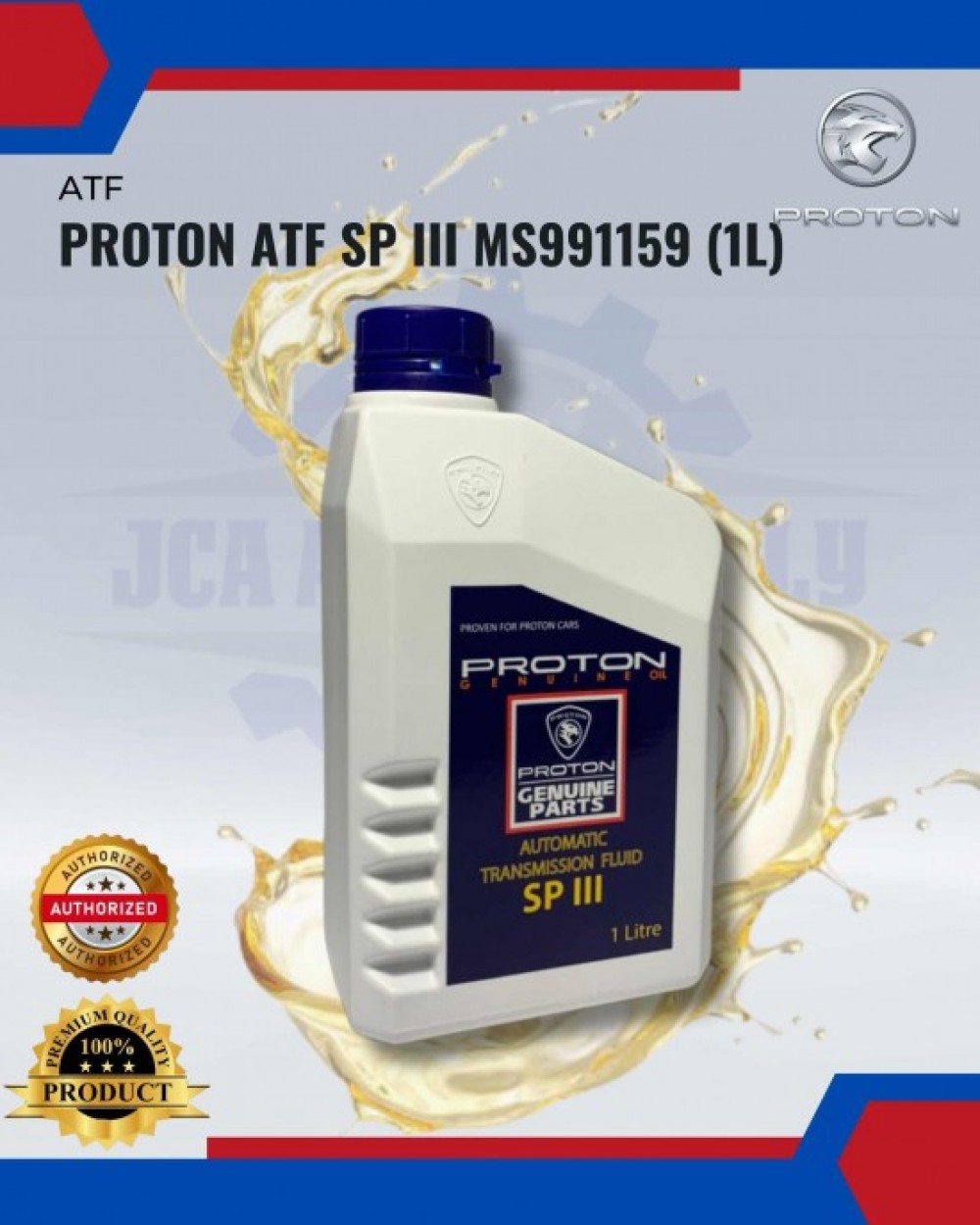 Genuine Proton SP3 (SP III) Automatic Transmission Fluid (ATF) (1 Liter ...