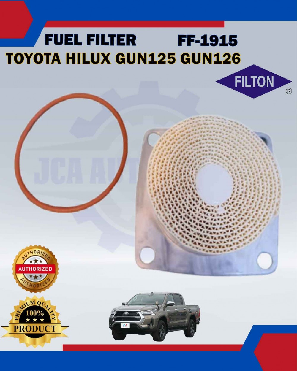 Fuel Filter-Toyota Hilux GUN125 GUN126-FILTON-FF1915 | JCA AUTO SUPPLY
