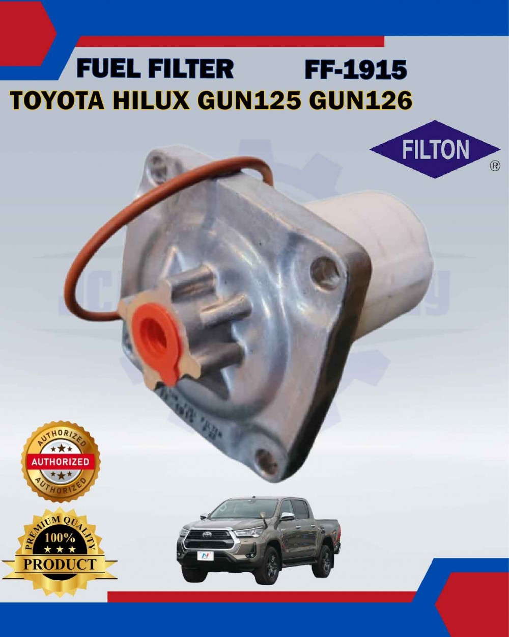 Fuel Filter-Toyota Hilux GUN125 GUN126-FILTON-FF1915 | JCA AUTO SUPPLY