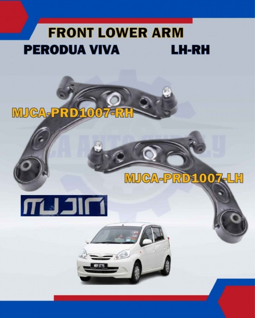 Perodua Viva Front Lower Arm Left-Right | JCA AUTO SUPPLY