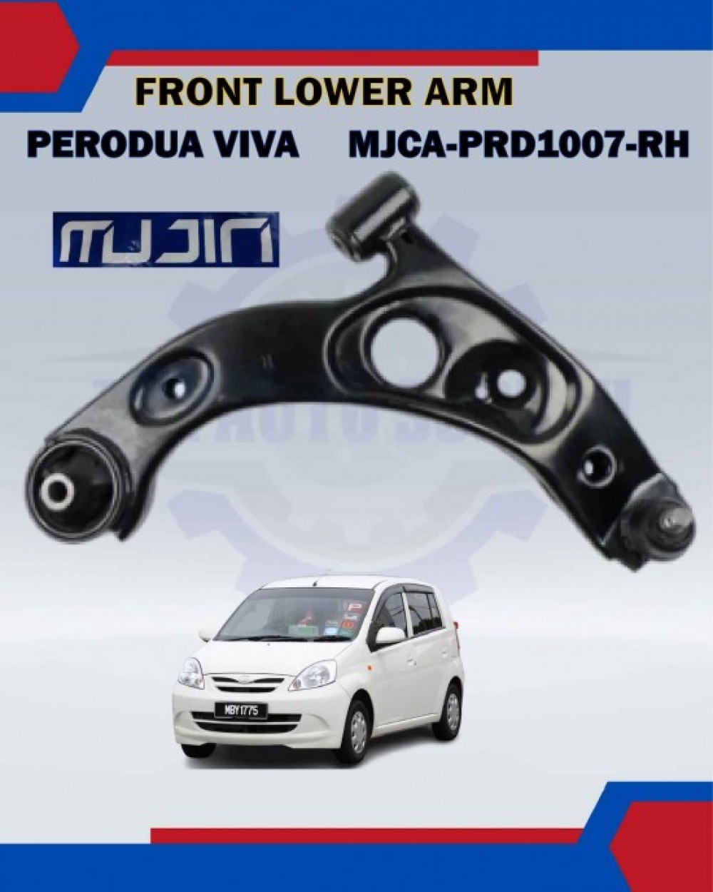 Perodua Viva Front Lower Arm Left-Right | JCA AUTO SUPPLY