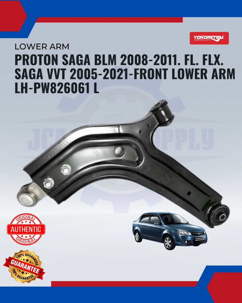 Proton Saga BLM 2008-2011. FL. FLX. Saga VVT 2005-2021-Front Lower Arm ...