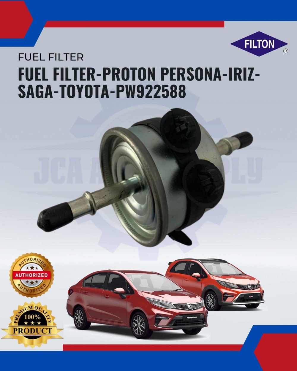Fuel Filter-Proton Persona-Iriz-Saga-Filton-PW922588 | JCA AUTO SUPPLY