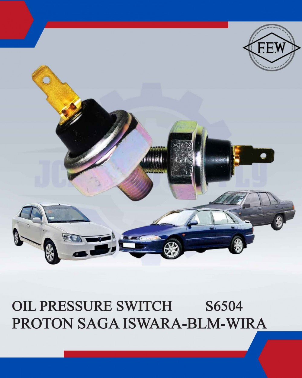 Oil Pressure Switch-Proton Saga Iswara-Saga Blm-Wira-FEW-S6504 | JCA ...