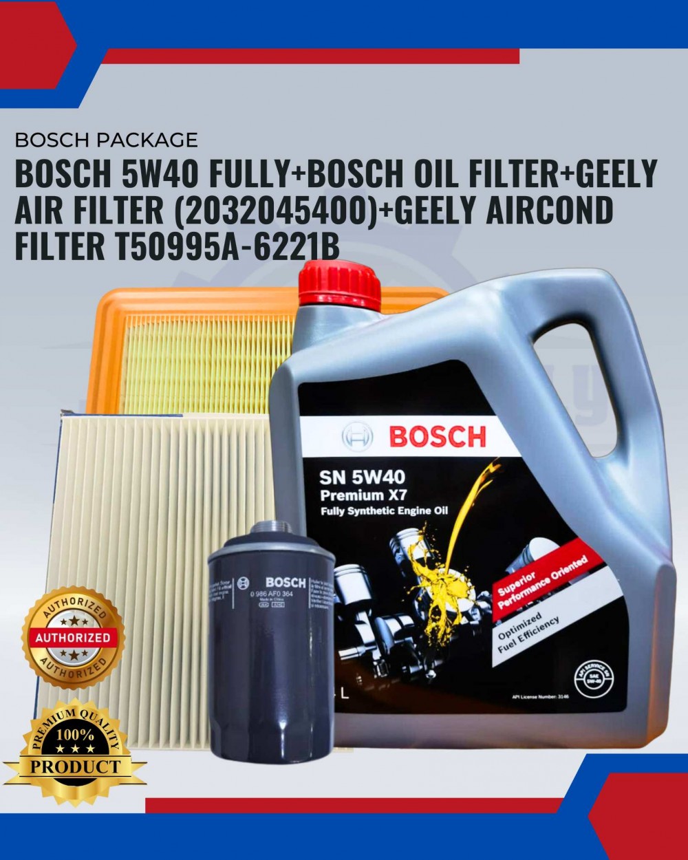 Package Proton X70 1.5cc CKD-BOSCH Package | JCA AUTO SUPPLY