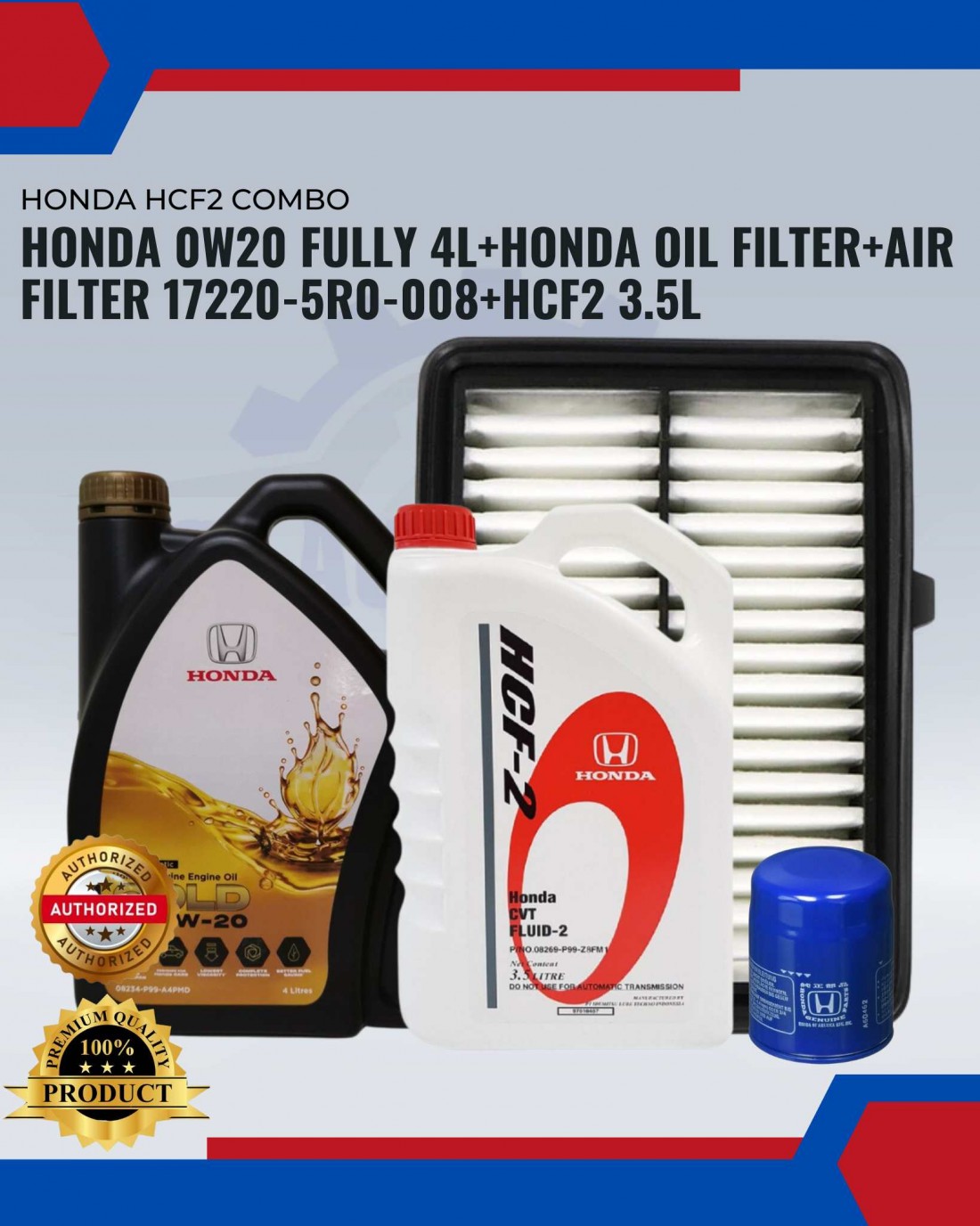 Honda Gearbox Oil CVT (Honda 0W20)-Engine Oil Combo Service Package ...