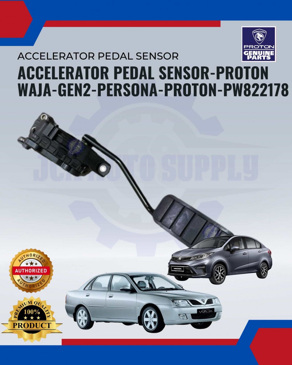 Accelerator Pedal Sensor-Proton Waja-Gen2-Persona-Proton-PW822178 | JCA ...