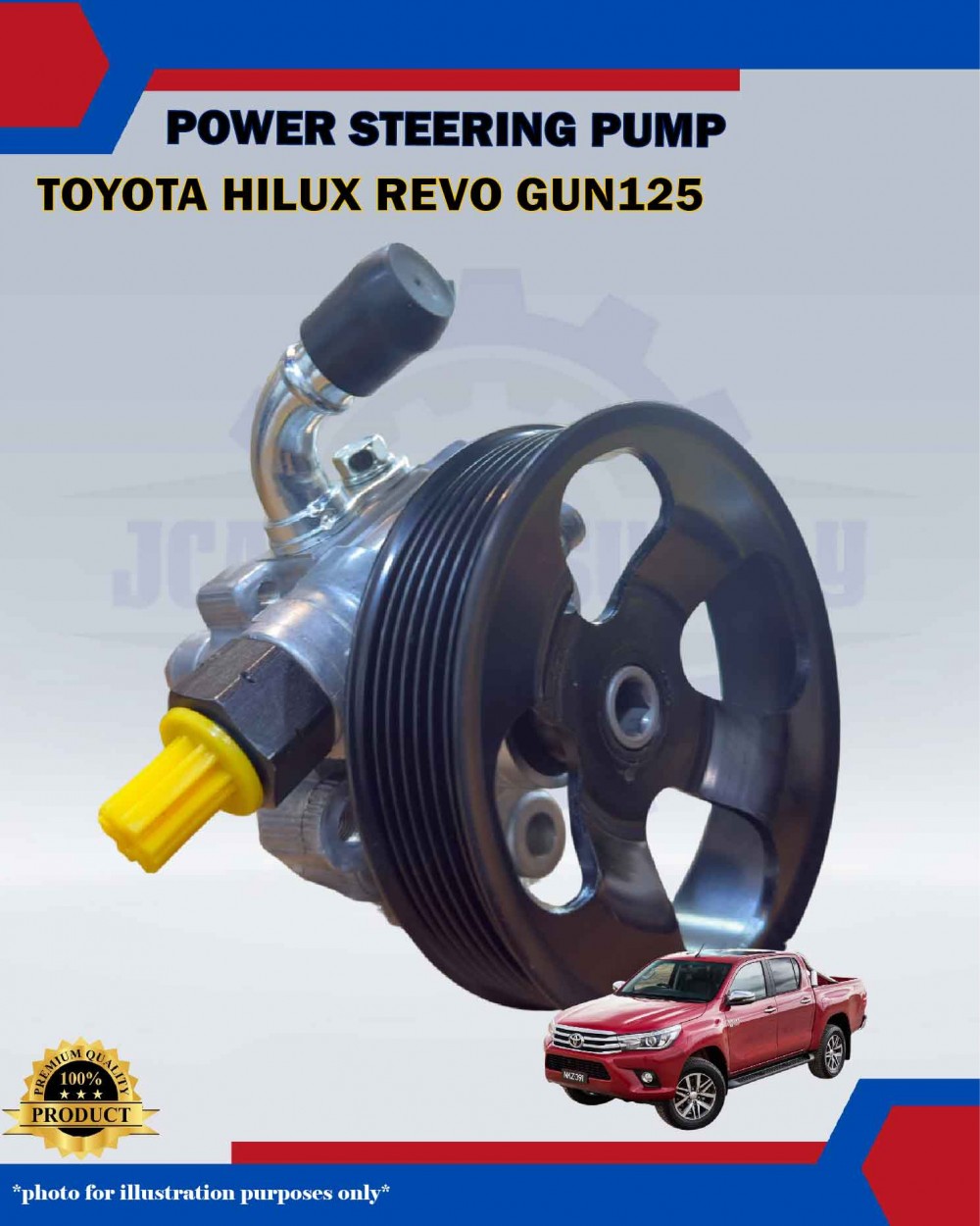 Toyota Hilux Revo GUN125-Power Steering Pump-PSP-44310-0K140