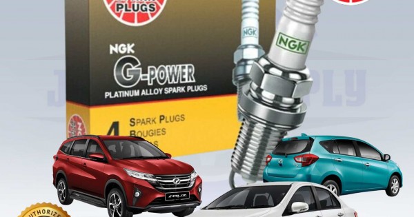 Spark Plug-Perodua Aruz-Myvi-Gen-Bezza-Toyota-Yaris-Vios-NGK G-POWER ...