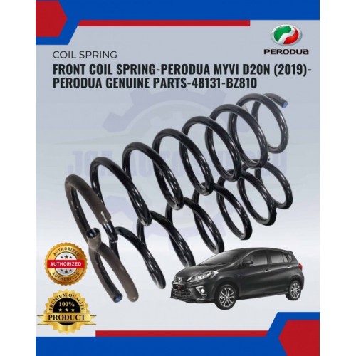 Perodua Myvi D20N Gen3 (Year 2017)-Front Coil Spring-Perodua Genuine ...