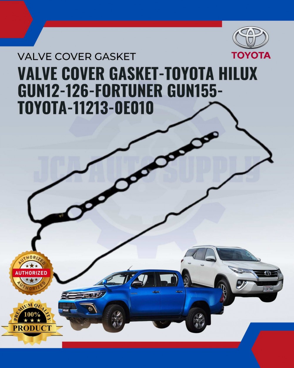 Valve Cover Gasket-Toyota Hilux GUN12-126-Fortuner GUN155-Toyota-11213 ...