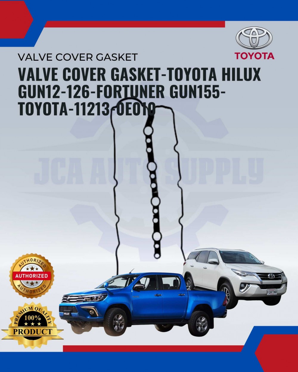 Valve Cover Gasket-Toyota Hilux GUN12-126-Fortuner GUN155-Toyota-11213 ...