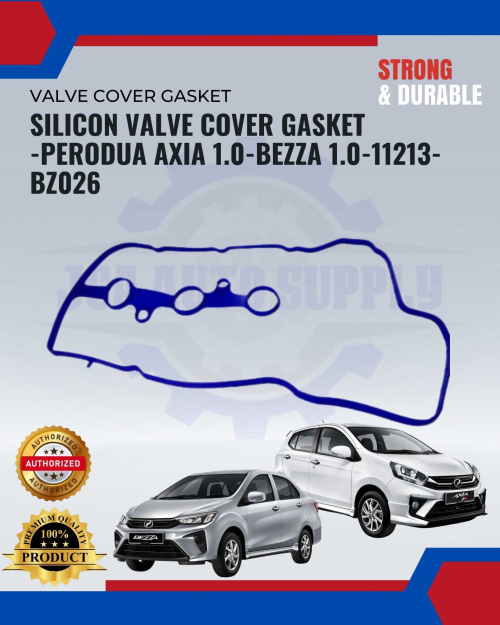 Silicon Valve Cover Gasket- Perodua Axia-Bezza 1.0-11213-BZ026 | JCA ...