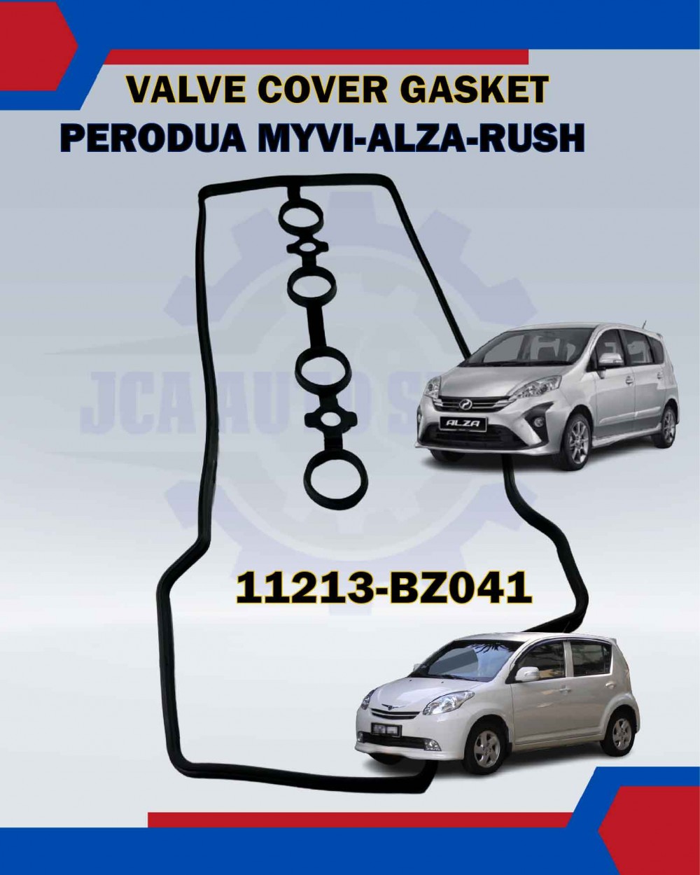 Valve Cover Gasket ORIGINAL - Perodua MYVI Old 1.3 , Alza 1.5, Toyota ...