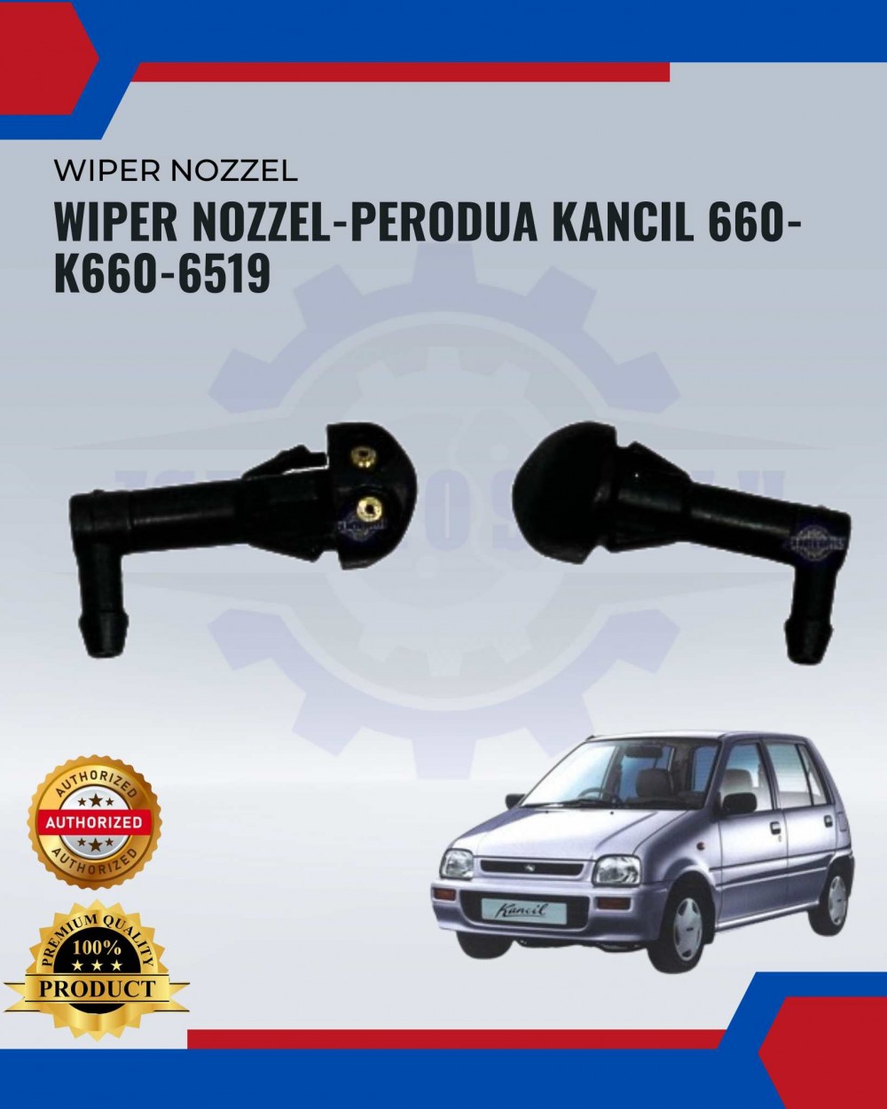 Wiper Nozzel-Perodua Kancil 660-K660-6519 | JCA AUTO SUPPLY